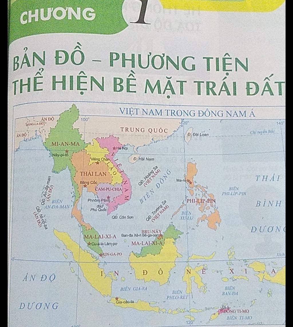 Dựa theo bản đồ hãy xác định hướng Gia-các - ta đến Hà nội Xing ga po ...