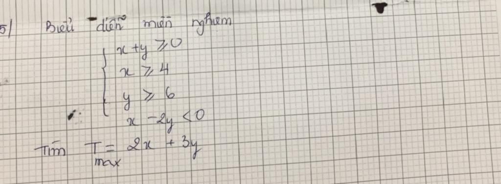 5 Bień diên mień nghim xty zo ху4 удь Tim 1 х ду T= 2 x + max 10 + Зу