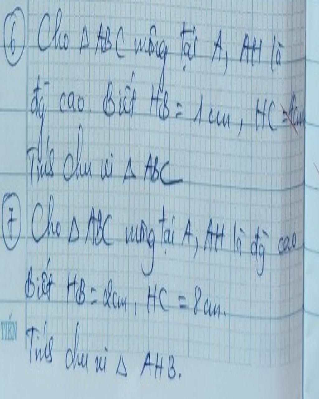 Cho A. ABC wing ter A, AH 15 độ cao biết Hội đem th Леш, но е на кој ...
