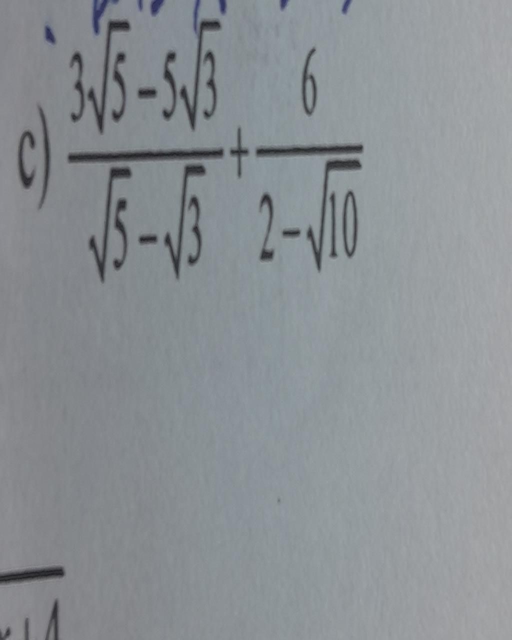 3/5-5/3 6 -+ √5-√5 2-√70 - câu hỏi 6373388 - hoidap247.com