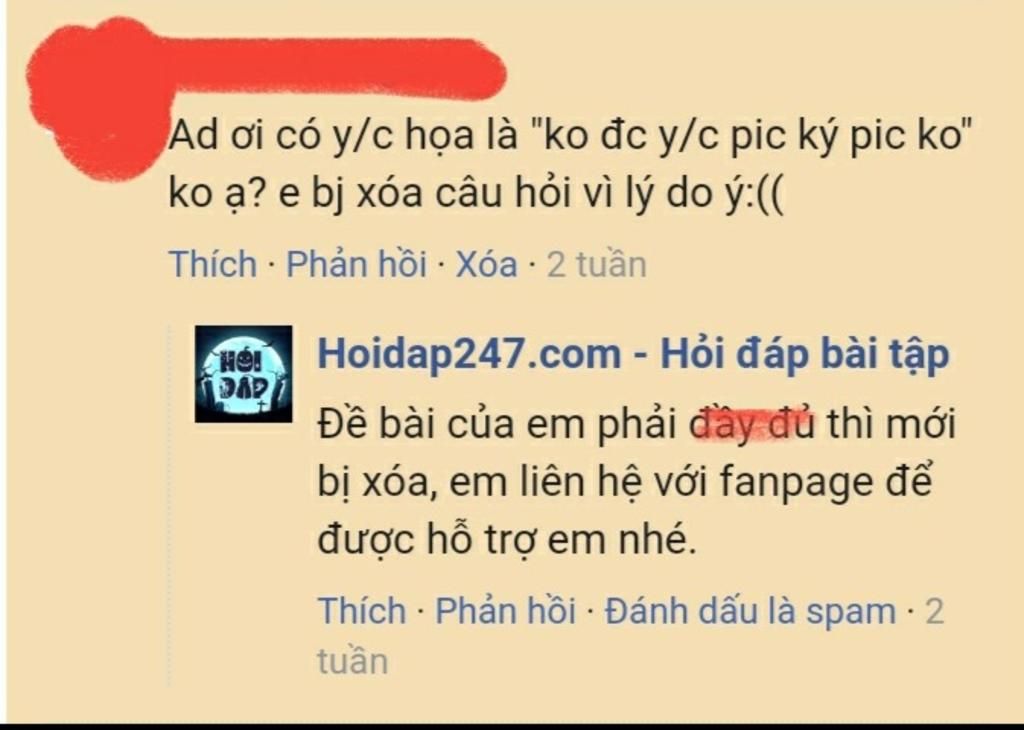 Hand/ mono/ ... : hả/ ủa/ ủa ad oii NL : thế k đầy đủ thì k bj xóa hả ...