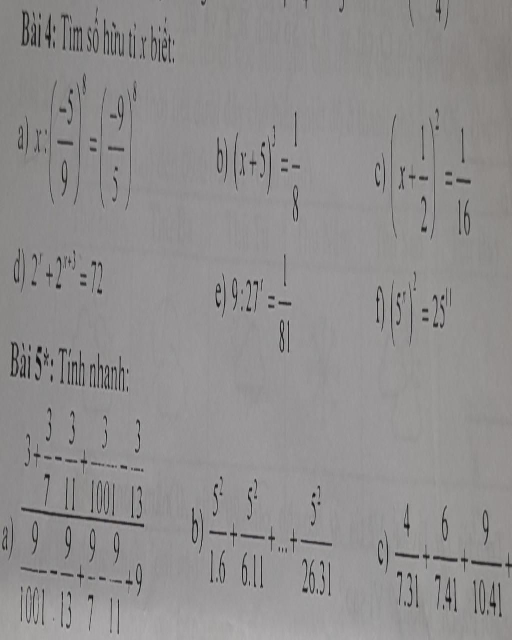 Bài đi tìm số hơn cả thiết 1511 4 519 9: Bài gửi Tính nhanh 3333 13 -49 ...