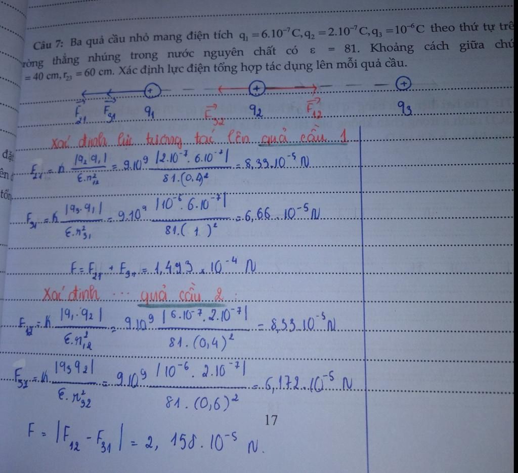 Tại sao F2 lại trừ vậy ạ , cần giải thích ai , ( công thức cuối ạ ...
