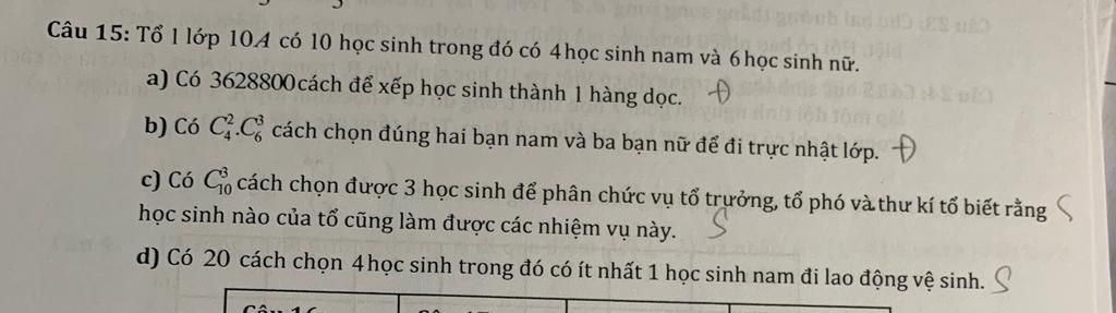 đưa ra cthuc và giải chi tiết. trắc nghiệm đúng sai, giải và đưa ra kết ...