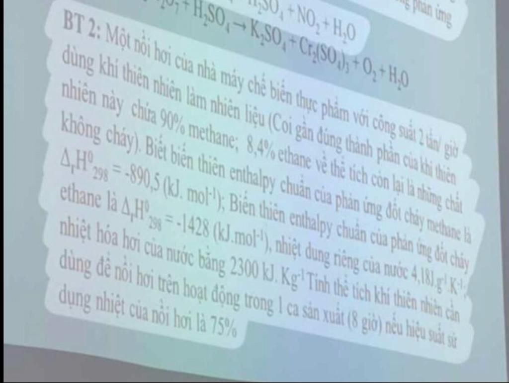 han img +NO₂+H₂O HSO,→K.SO,+Cr(SO), +0₂+H₂O BT 2: Một nổi hơi của nhà ...
