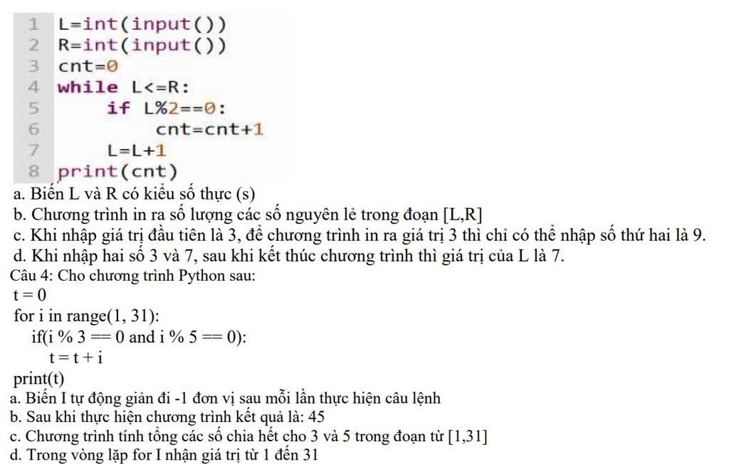 1 L=int(input()) 2 R=int(input()) 3 cnt=0 4 while L
