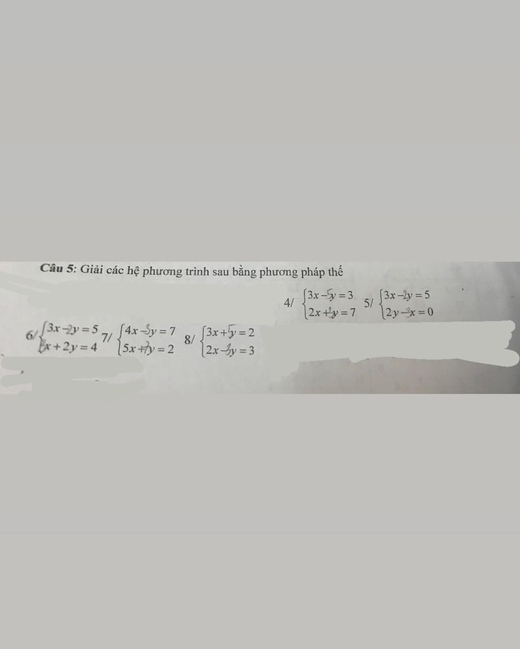C u 5 Gi i C c H Ph ng Tr nh Sau B ng Ph ng Ph p Th 4 3x 5y 3 c-u-5-gi-i-c-c-h-ph-ng-tr-nh-sau-b-ng-ph-ng-ph-p-th-4-3x-5y-3