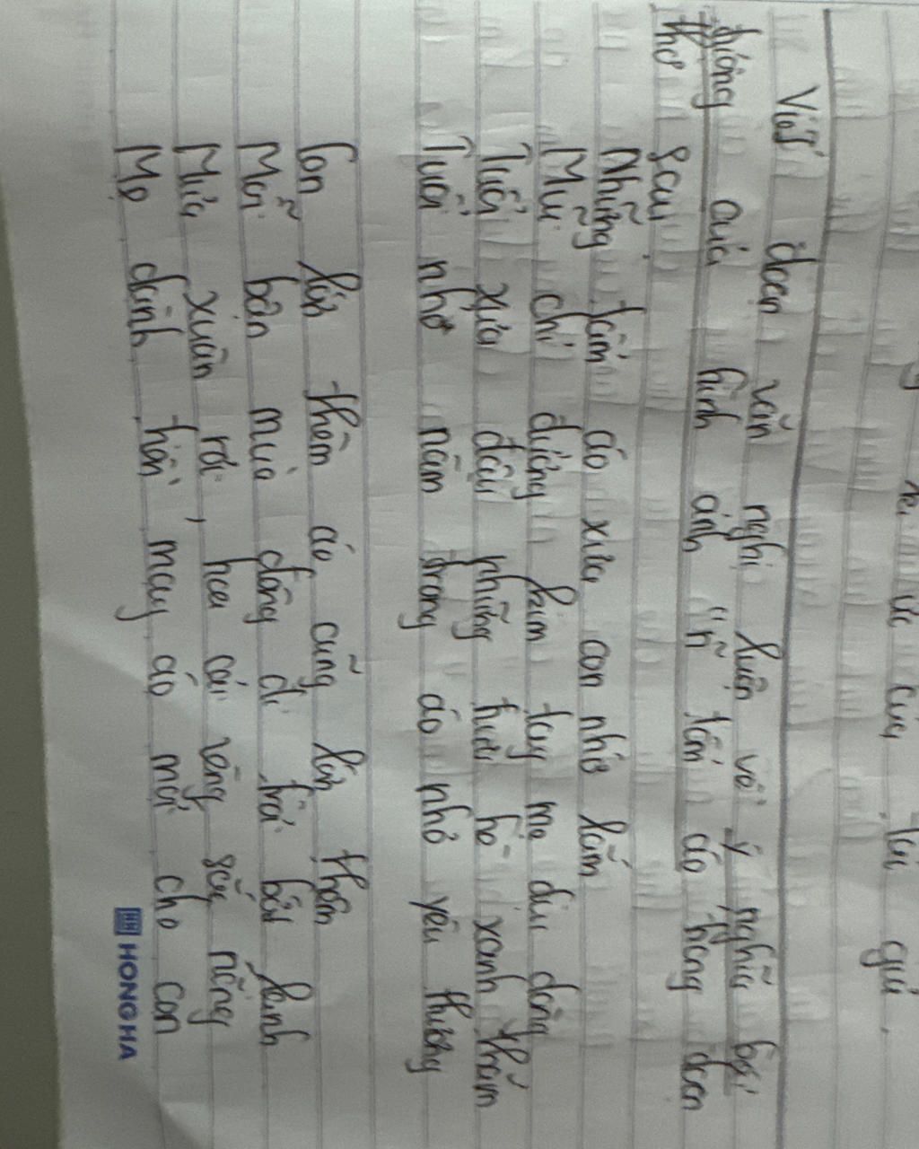 lui gui Viết đoạn văn nghị luận về ý nghĩa bạ gong aud The scul furch ...