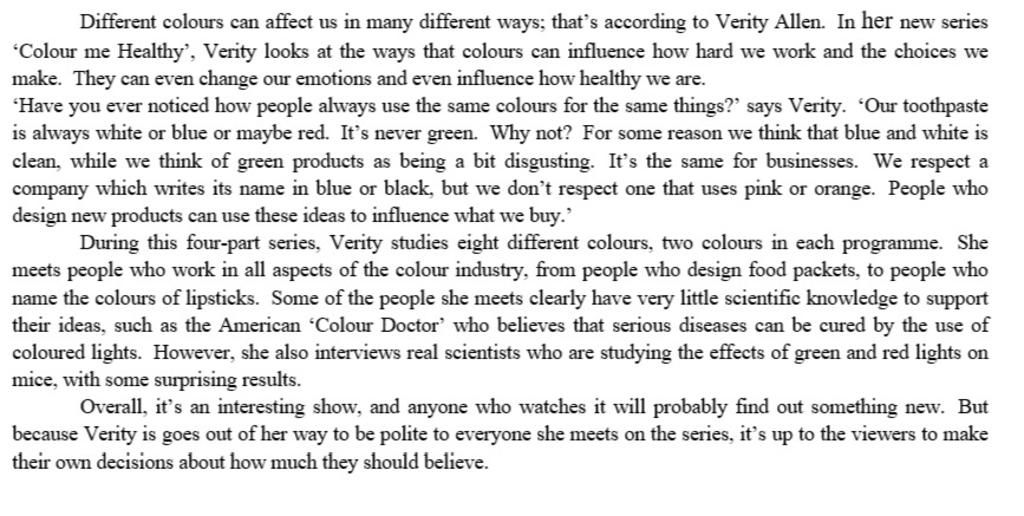 Different colours can affect us in many different ways; that's ...