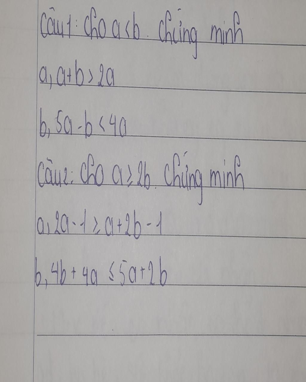 cant cho ash ching mich a₁₁ a+b> 2α b. Sa-b≤40 caus. Cho as 26 ching ...