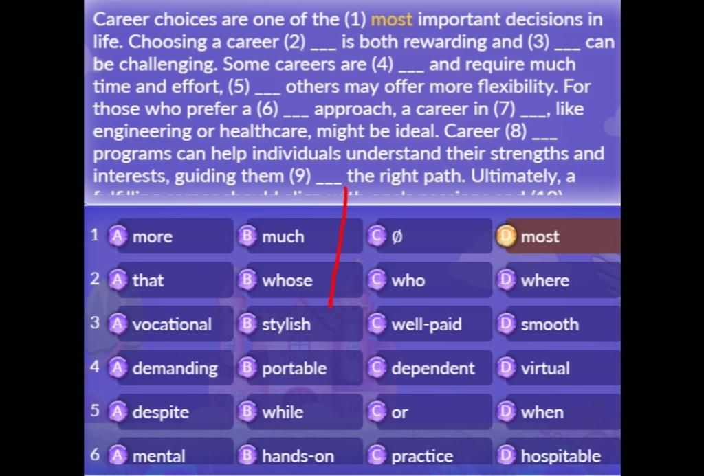 5 Career choices are one of the (1) most important decisions in life ...