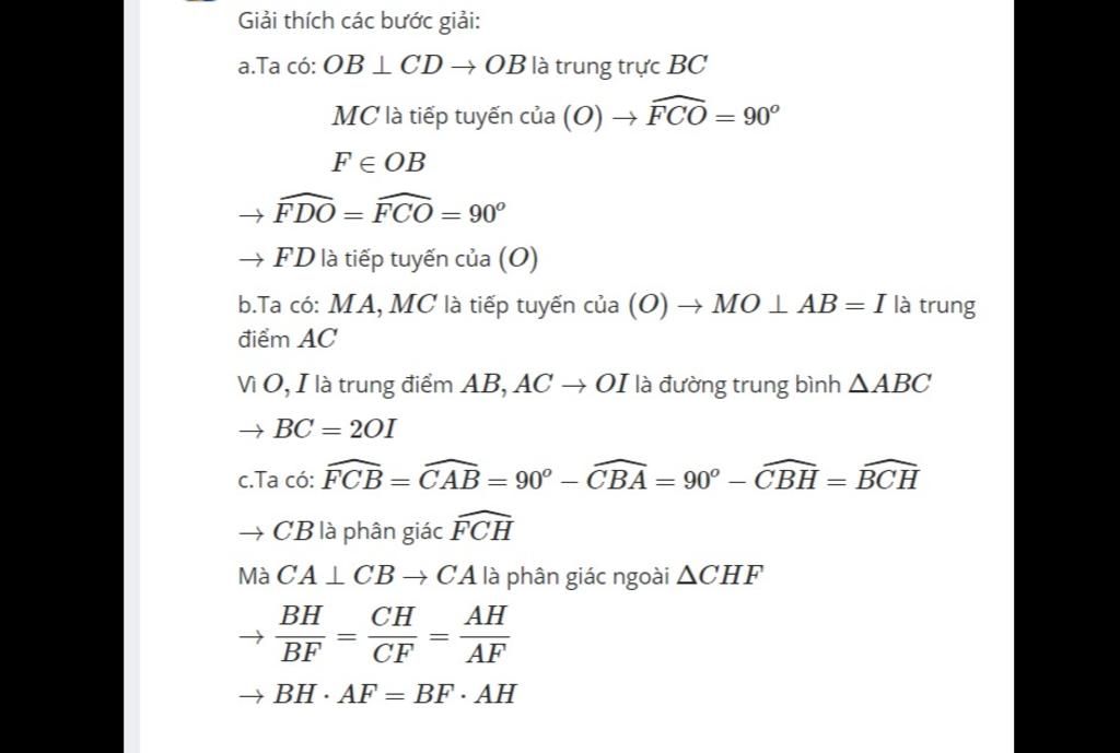 Cho đường tròn (O;R), đường kính AB. Lấy điểm C thuộc đường tròn (O;R) sao cho AC > BC. Kẻ đường ...