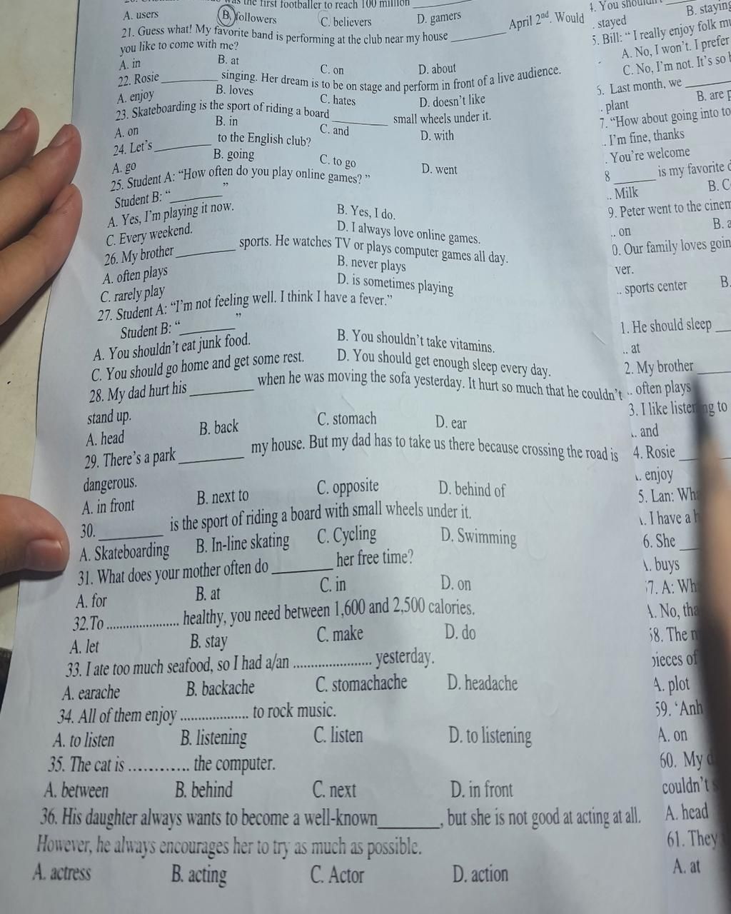 A. users first footballer to reach 100 million Bfollowers C. believers ...