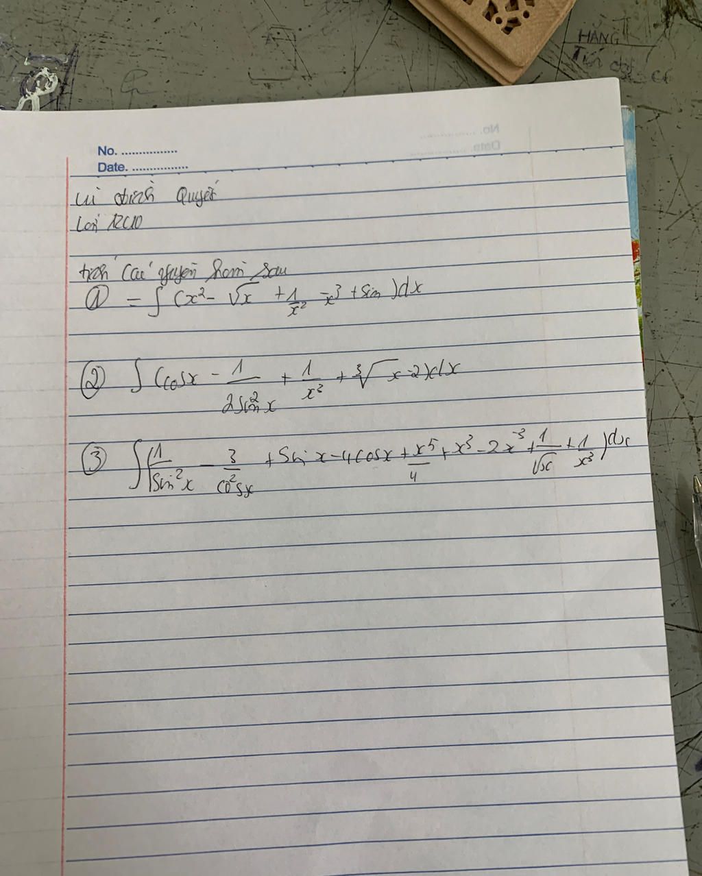 No. Date. in discs Quiet Lox 12010 tich Car afyon hom san .OM HANG xxxc ...