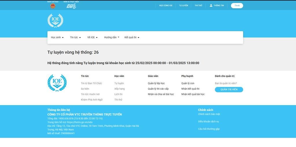 BANCHE DAO ĐƠN VỊ THỰC HIỆN IOE VTⒸ Học sinh Tin Tức Ve IOE Hướng dẫn ...