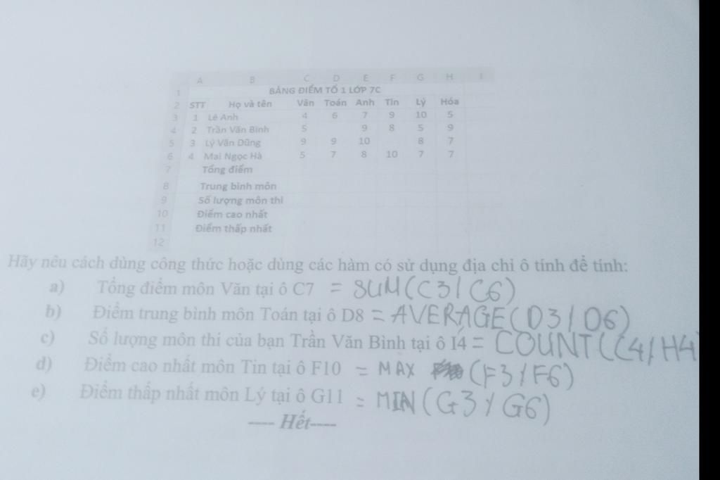 Làm như này đúng chưa ạ. Nếu sai thì sửa lại cho mình vớiD E F G BẰNG ...