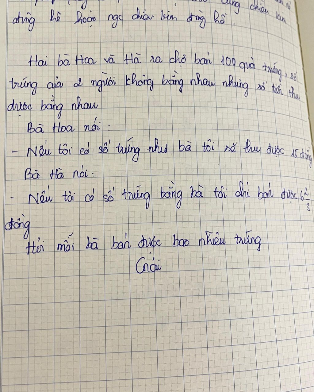 ding he hoc ngo chier beim ding he chien kim Hai bà Hoa và Hà ra chợ ...