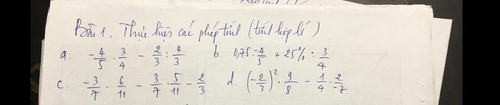 a. Bar 1. This hies can phép til (tail hop li') 3 4 - 2 4 35 3 C. 6 - T ...