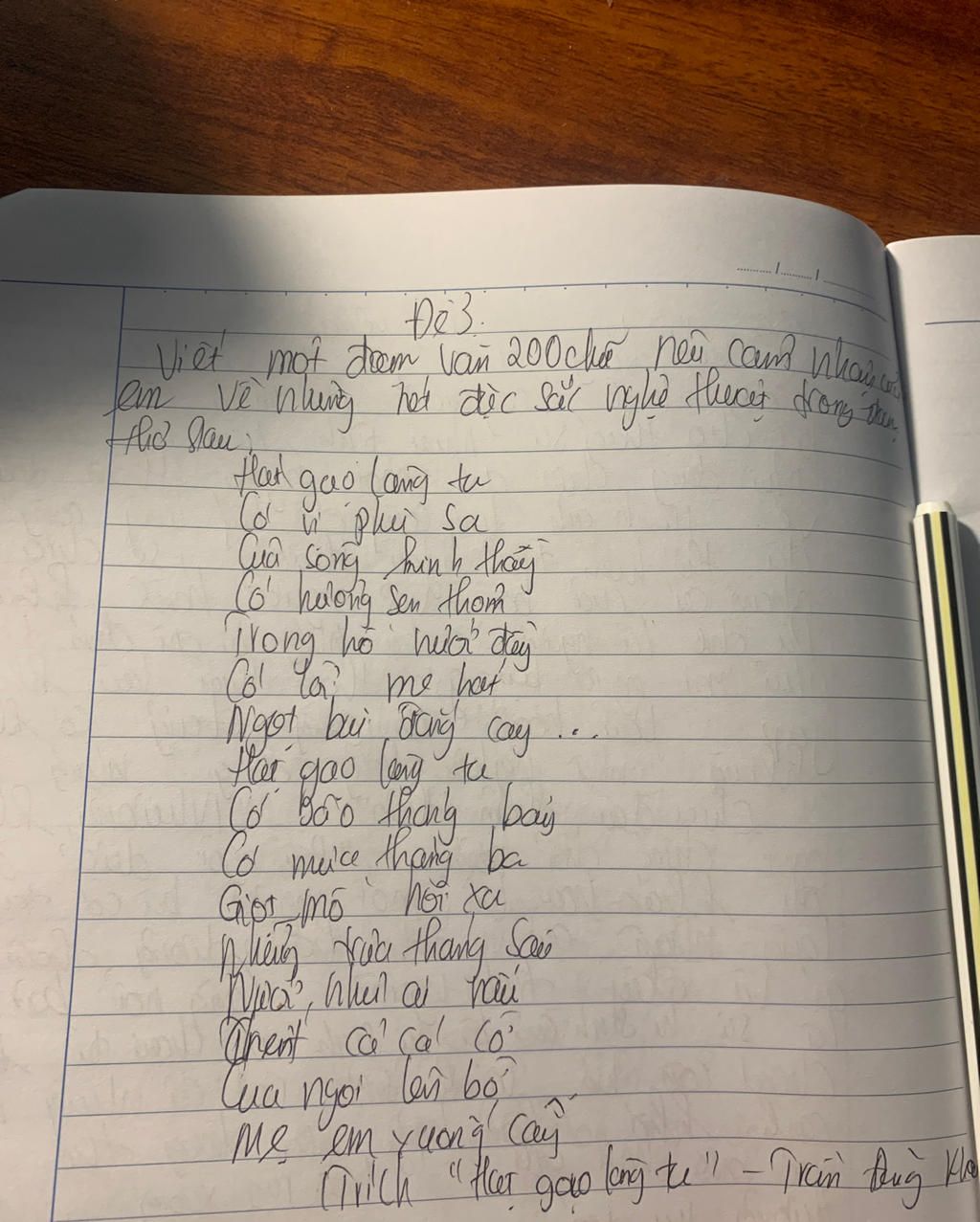 Dez • Viet mot deem van 200cher new cam Wha em ve nhing had dic sal ...