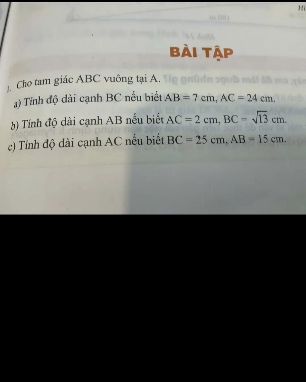 Hi BÀI TẬP . Cho tam giác ABC vuông tại A. in enlife apun mái thu mua ...