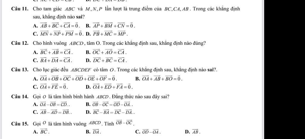 Giúp em giải từng câu và chọn đáp án với , giải tắt cũng đc em cảm ơn ...