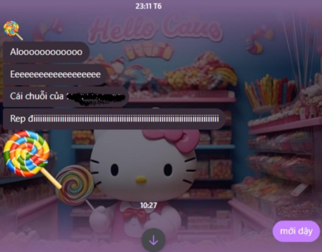 Alo00000000000 23:11 T6 Hello Cairo Eeeeeeeeeeeeeeeeeee Cái chuỗi của ...