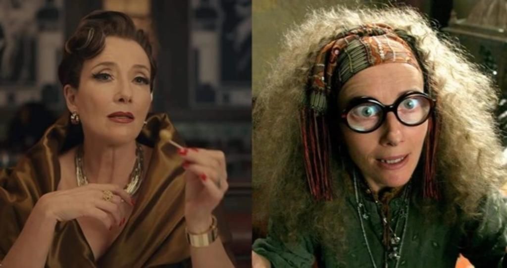 Calli: Emma Thompson `-` Sybill Trelawney N/L: giáo sư Trelawney đây ...