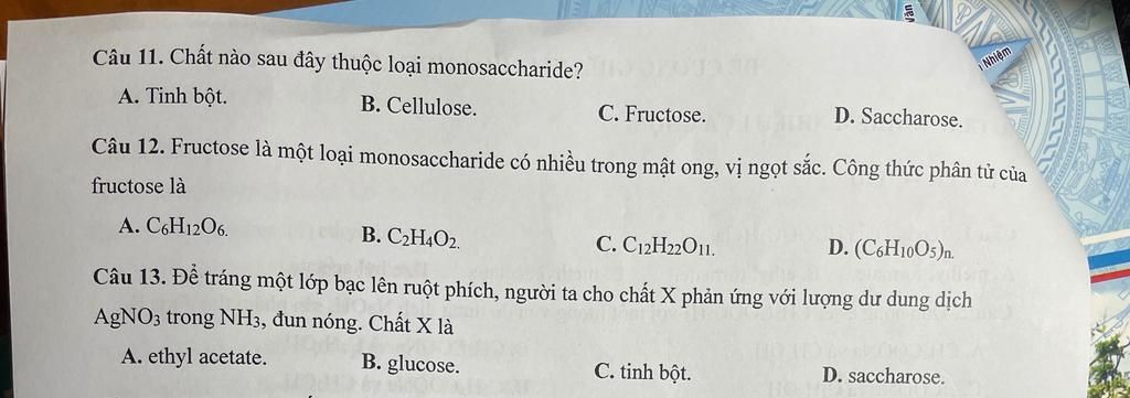 giúp câu 11 đến câu 13 và gthich ạ. bài nào giải dc thì giải chi tiết ...